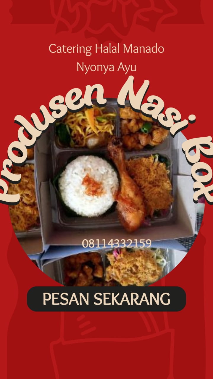 Produsen Nasi Kotak Khas Manado - CATERING MANADO #1